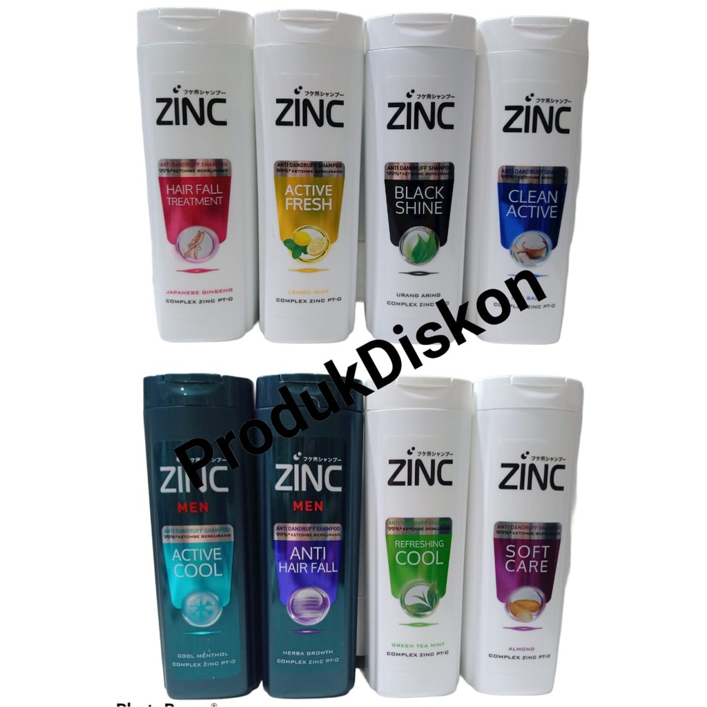 Jual ZINC Anti Dandruff Shampoo 170ML - Sampo | Shopee Indonesia