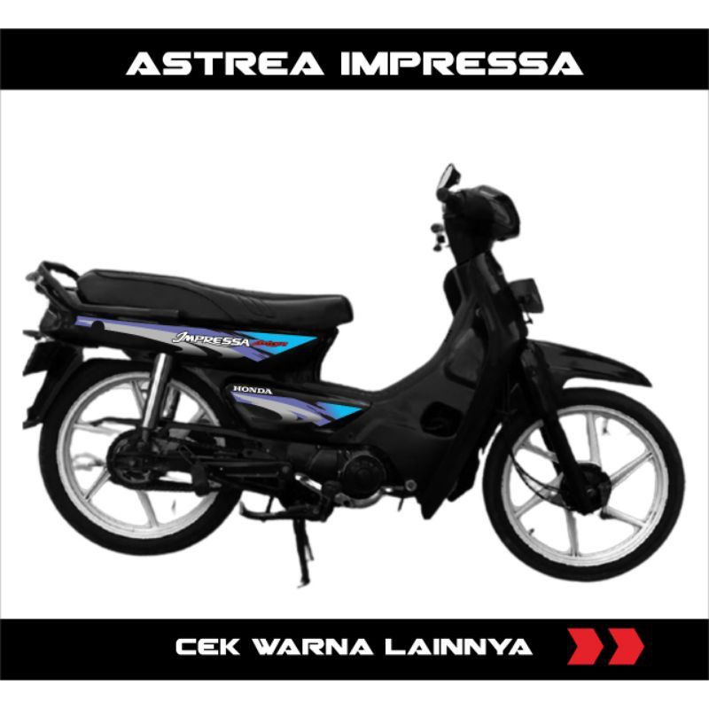 Jual STICKER STRIPING STICKER HONDA ASTREA IMPRESSA / STICKER VARIASI ...