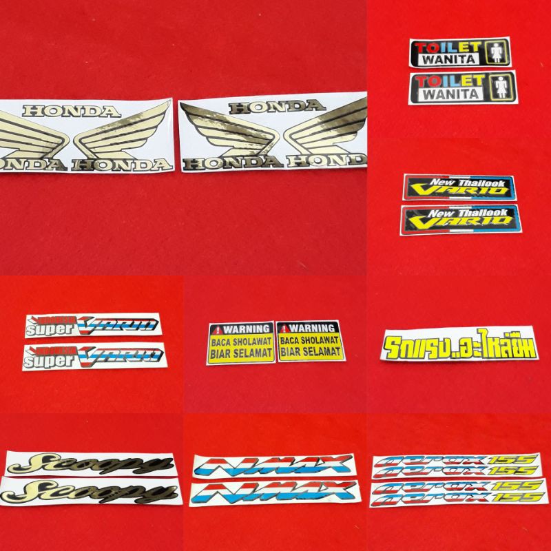 Jual Sticker thailook bahan cutting | Shopee Indonesia