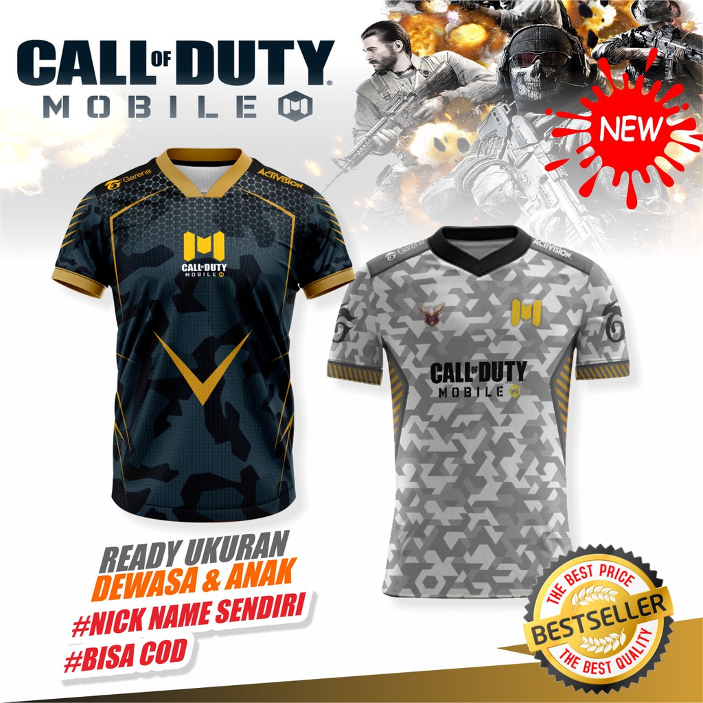 Jual Jersey Call Of Duty Mobile | Shopee Indonesia
