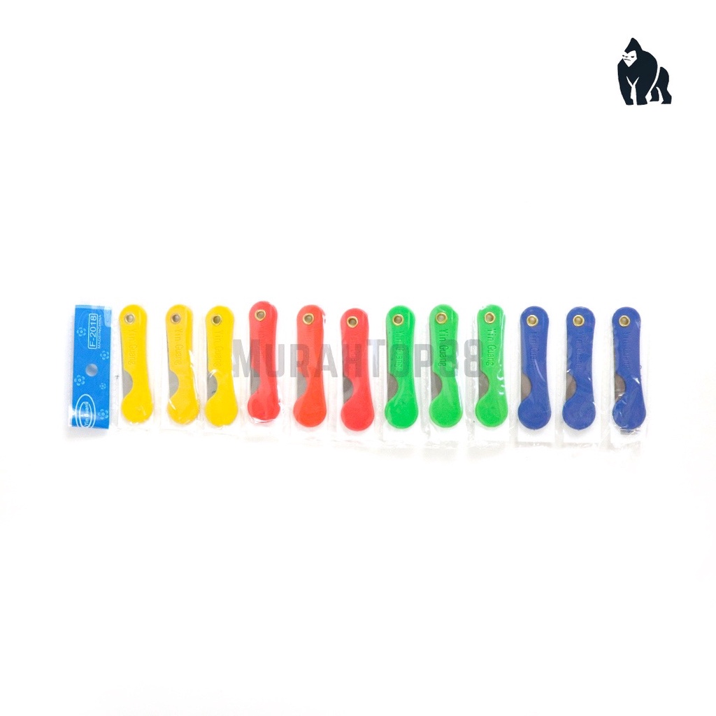 Jual Pisau Lipat Mini / Pemes Renteng Cutter Lipat Kecil [PER 12 PCS ...