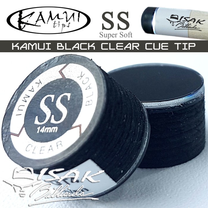 Jual Kamui Black Clear SS - Super Soft Cue Tip - Billiard Stick Biliar ...
