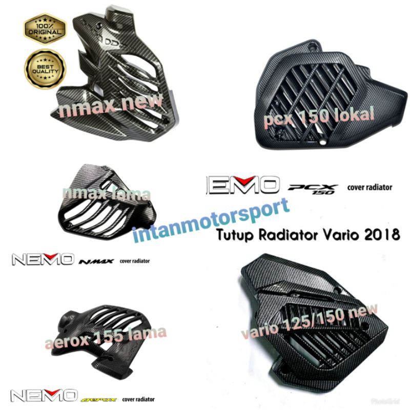 Jual COVER TUTUP RADIATOR NEW NMAX AEROX 155 NMAX PCX 150 VARIO 150 ...