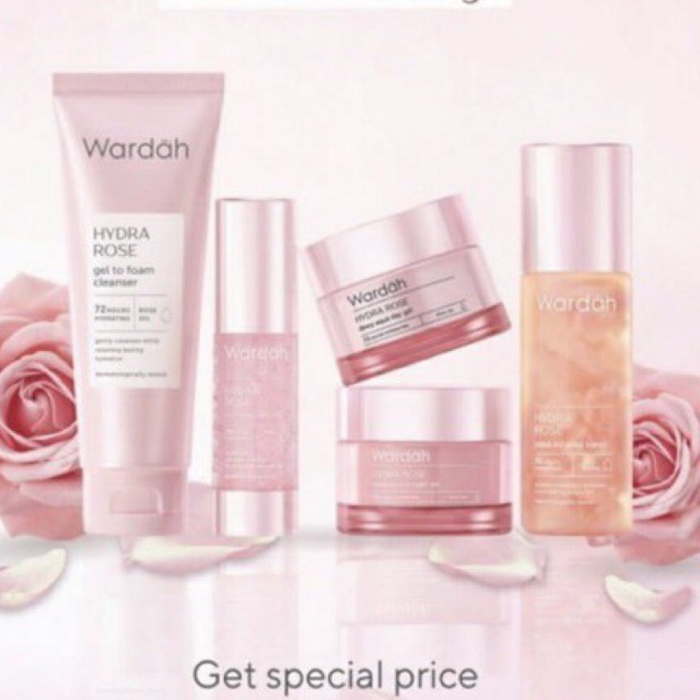 Jual Wardah Hydra Rose Set (satu rangkaian) | Shopee Indonesia
