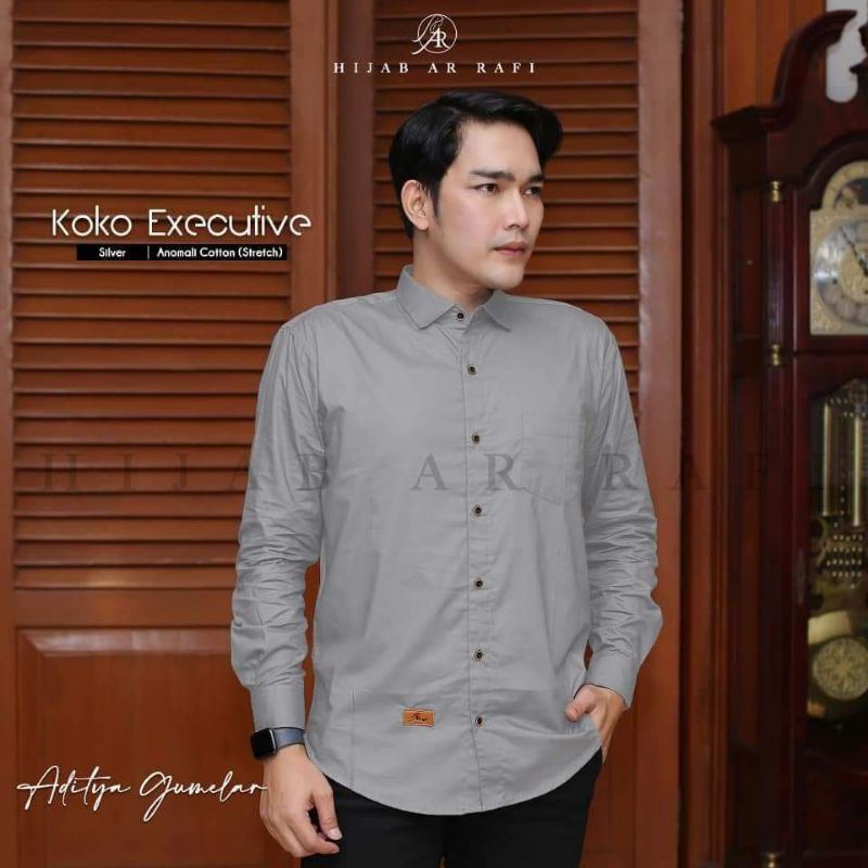 Jual kemeja kerja terlaris kemeja baju pria kantor kemeja executive ...