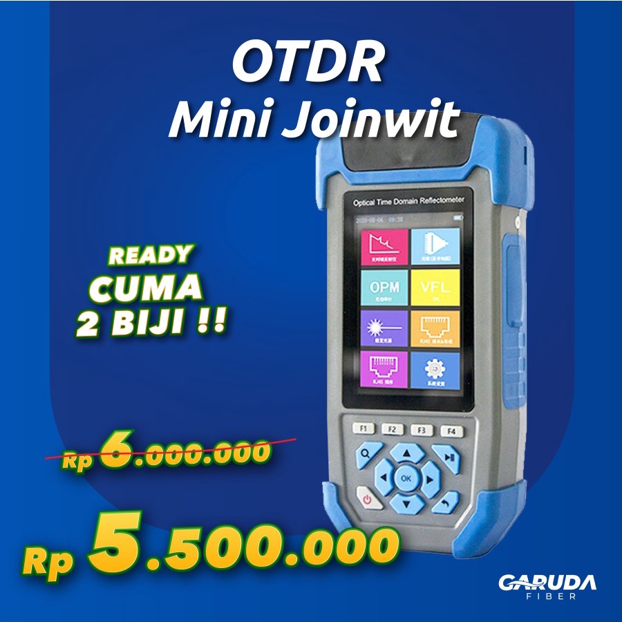 Jual GARUDA Optical Time Domain Reflectometer (OTDR) Joinwit JW3302S ...