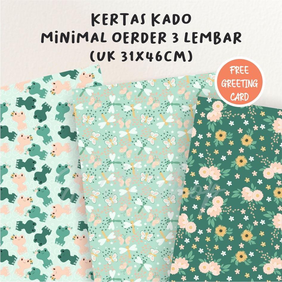 Jual Kertas Kado Unik / Kertas Kado Murah / Kertas kado anak / Kertas ...