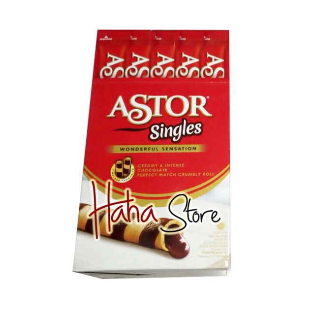 Jual Astor Singles 1 box isi 20 pcs @ 16 gr | Shopee Indonesia