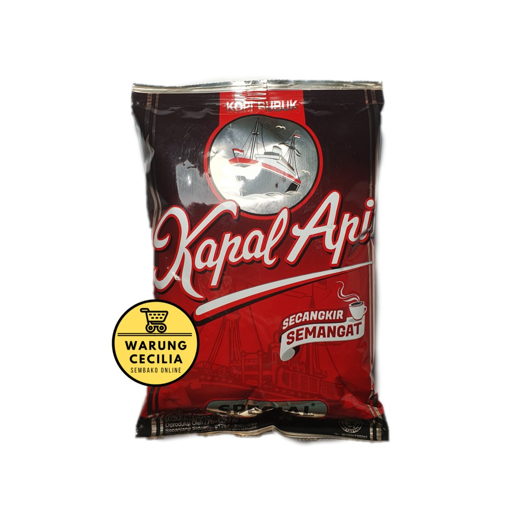Jual Kopi Bubuk Kapal Api 165 Gr - Kopi Instan | Shopee Indonesia