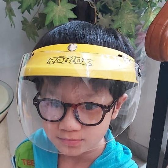 Jual Helm Face Shield Anak Roblox | Shopee Indonesia