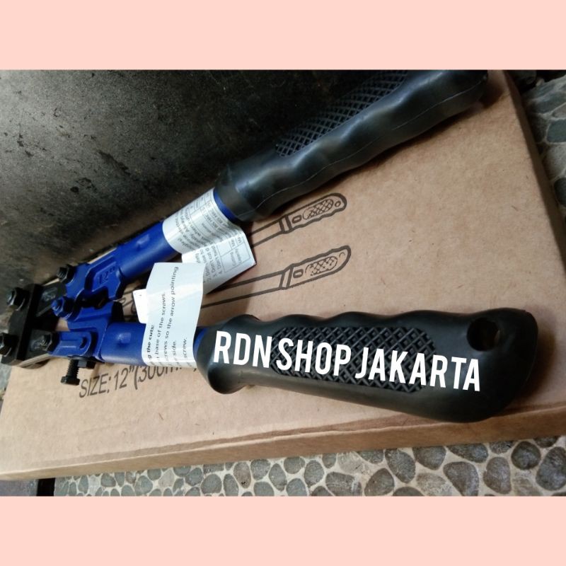 Jual Gunting potong kabel kawat segel plat baja baut size 12 inch ...