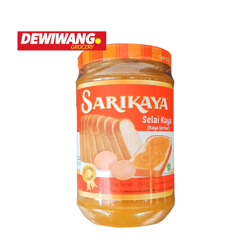 Jual Selai Srikaya Mariza Coconut Jam 350 gr / Sarikaya / Selai Kaya ...