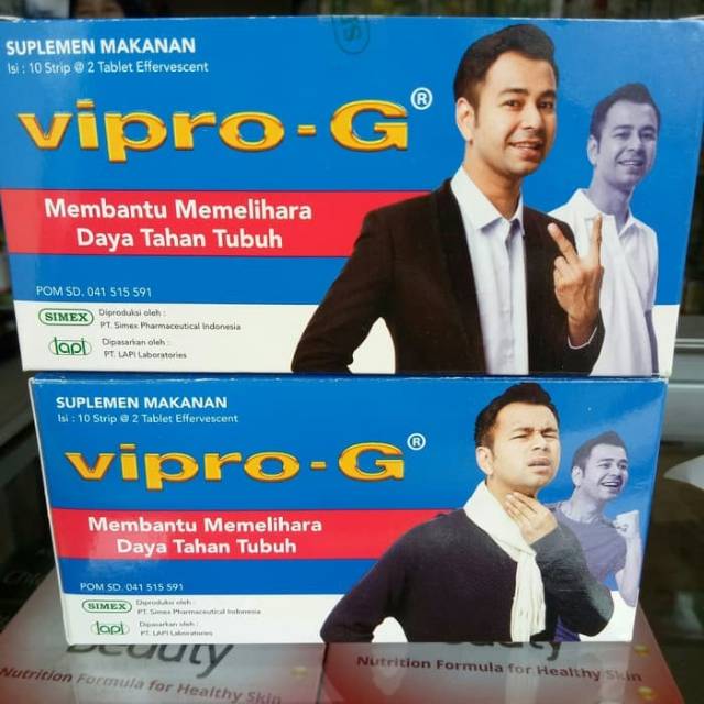 Jual Vipro-G vitamin daya tahan tubuh | Shopee Indonesia
