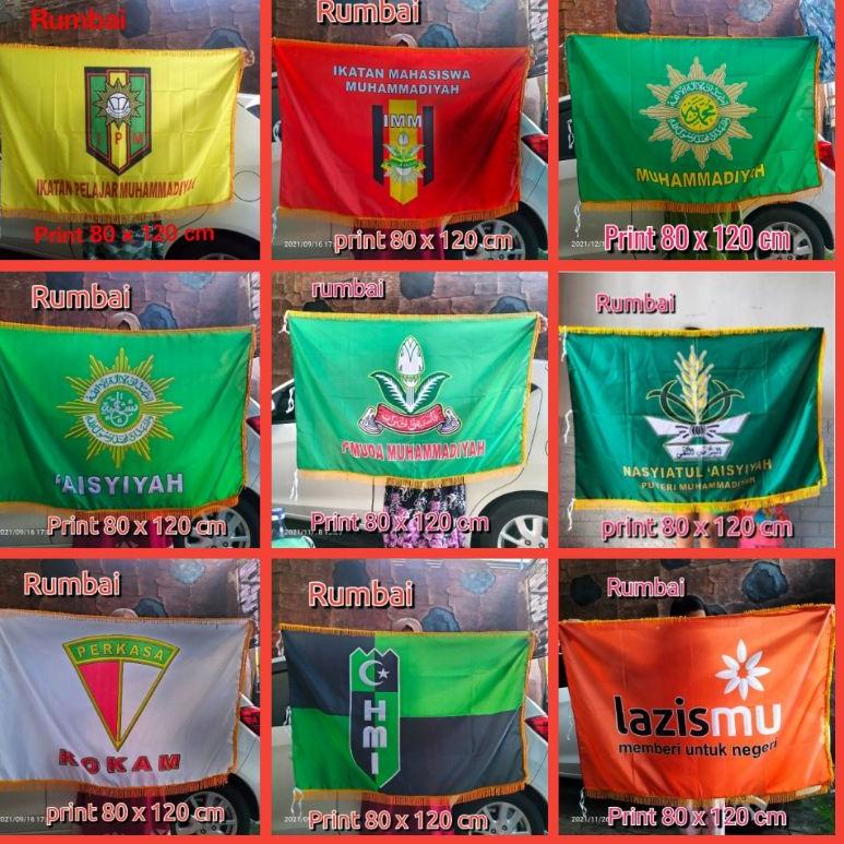 Jual [KODE PRODUK 7LNZ78760] bendera muhammadiyah kokam IPM imm hmi ...