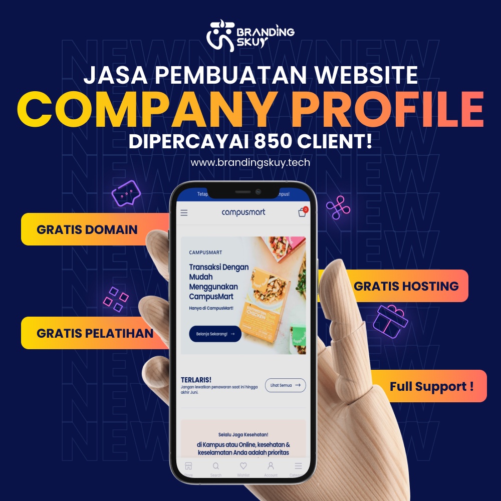 Jual JASA PEMBUATAN WEBSITE PERUSAHAAN | Shopee Indonesia
