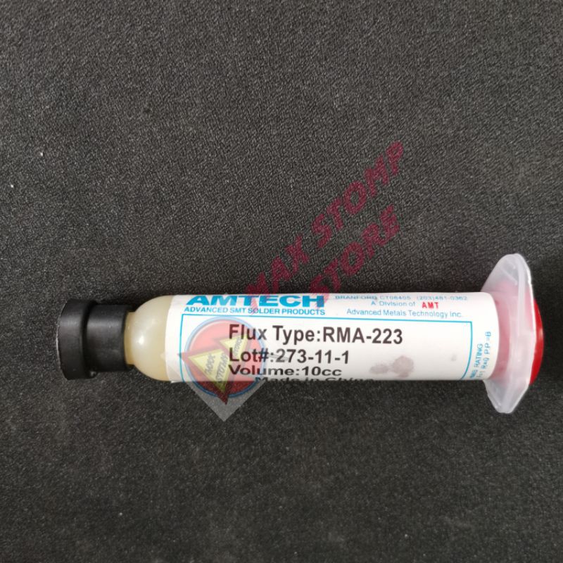 Jual Cairan Pasta Flux Amtech Service IC type RMA-223 Siongka Penempel ...