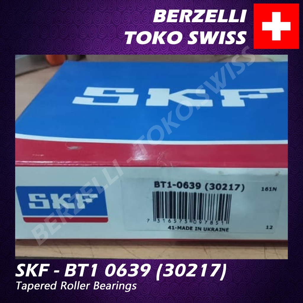 Jual SKF BT1 0639 (30217) Tapered Roller Bearings | Shopee Indonesia