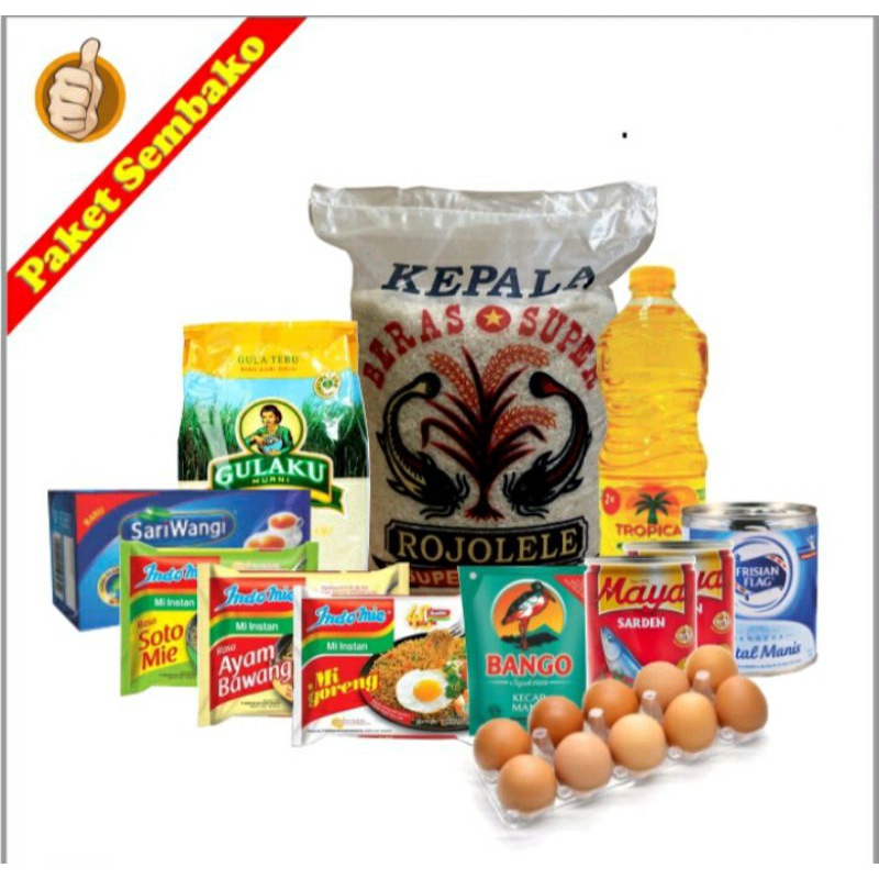 Jual PAKET SEMBAKO HEMAT | Shopee Indonesia