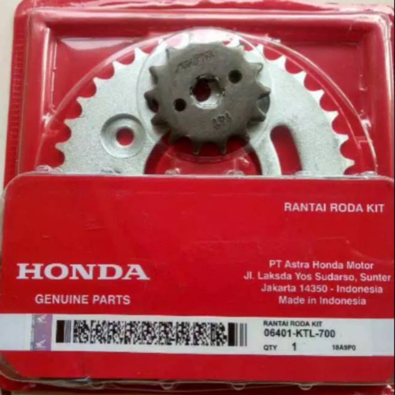 Jual Gear gir set motor honda Supra x 125 Supra fit new | Shopee Indonesia