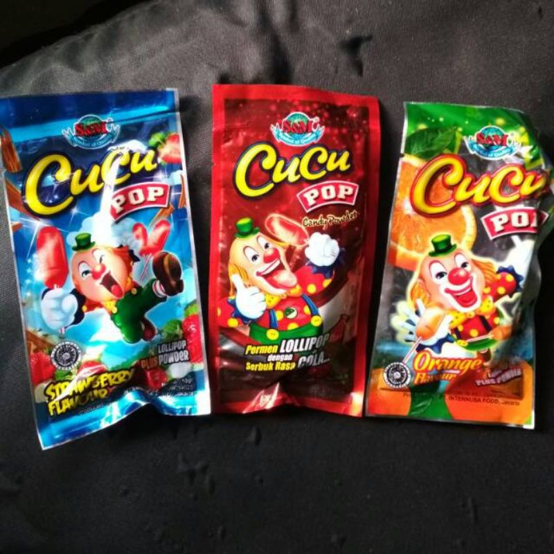 Jual PERMEN CUCU POP LOLIPOP 20PCS @ 10 GR | Shopee Indonesia