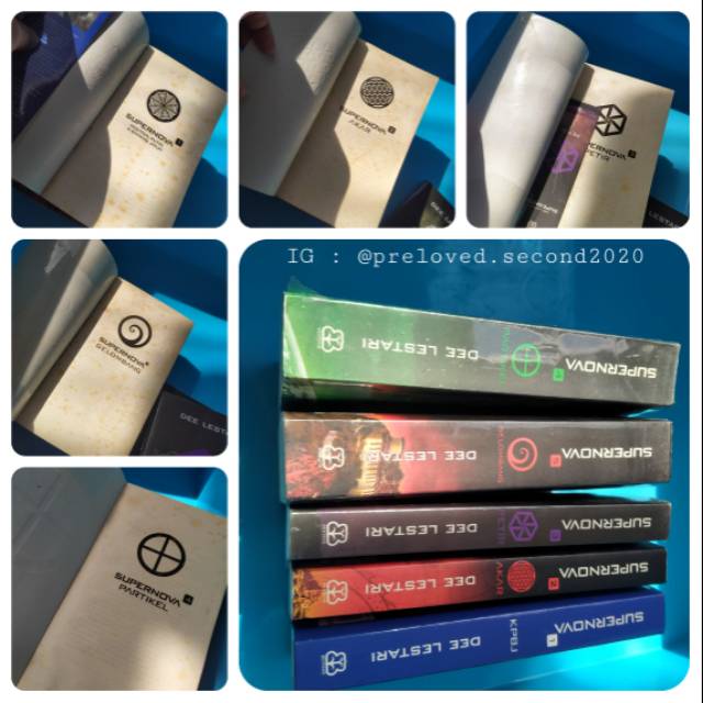 Jual Buku SUPERNOVA DEWI DEE LESTARI SECOND | Shopee Indonesia