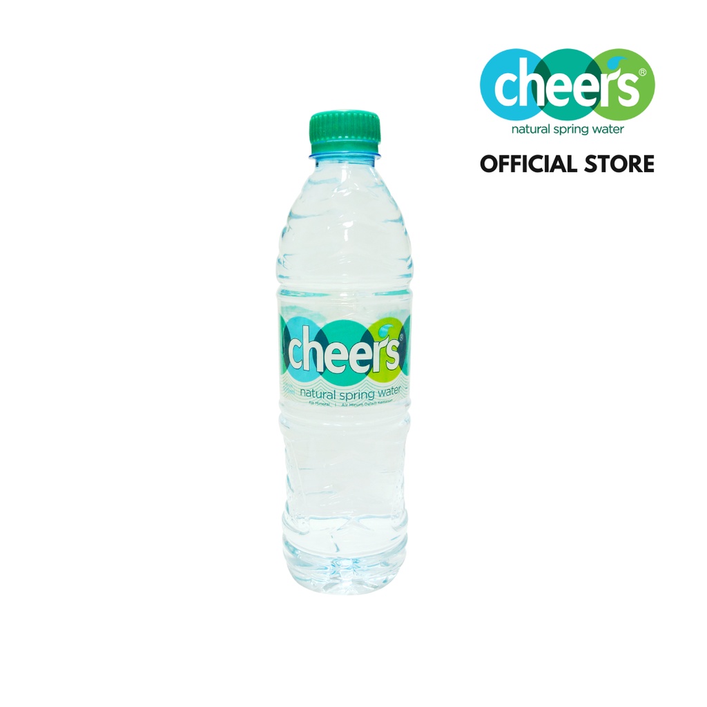 Jual Cheers Natural Spring Water 600ml (24 botol) | Shopee Indonesia