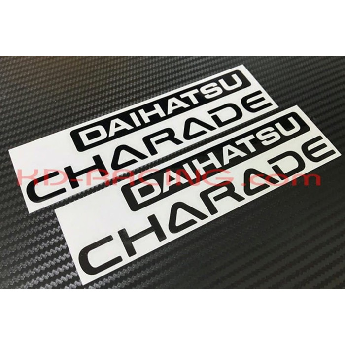Jual sticker charade sticker daihatsu charade - Putih Keren | Shopee ...