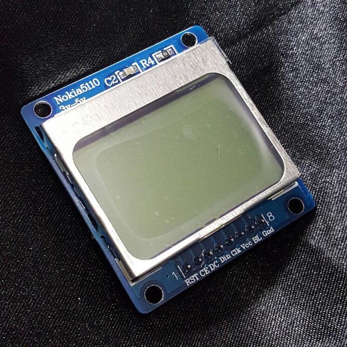 Jual . CV. TTG - LCD Module Nokia 5110 for Arduino White Backligh + Pin ...