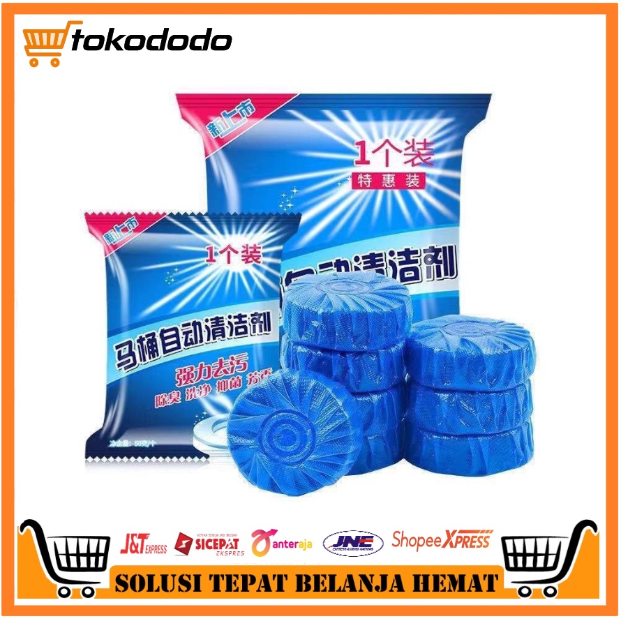 Jual Tablet Biru Pembersih Dan Penyegar Toilet Kamar Mandi | Shopee ...