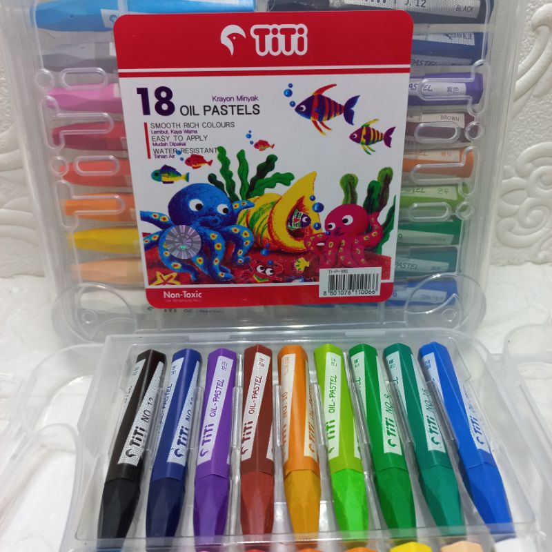 Jual CRAYON TITI 18 WARNA | Shopee Indonesia