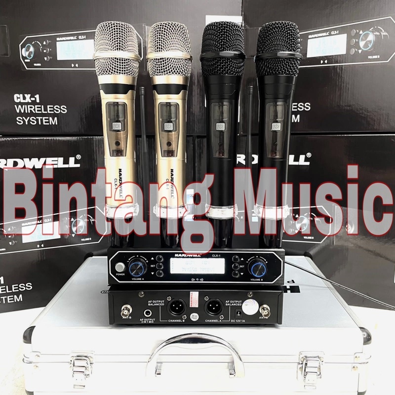 Jual Mic Wireless Hardwell CLX1 Original Clx 1 hardwell clx 1 handheld ...