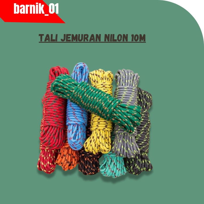 Jual Tali Nilon / Tali Jemuran Baju Kuat Dan Tahan Lama Panjang Tali ...