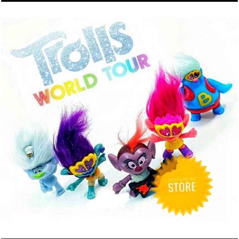 Jual Mainan: Happy meal Toys Trolls McDonald's | Shopee Indonesia