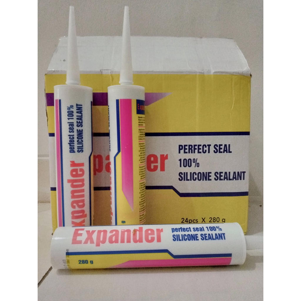 Jual Silicone Sealent Lem Kaca Expander 280ml | Shopee Indonesia
