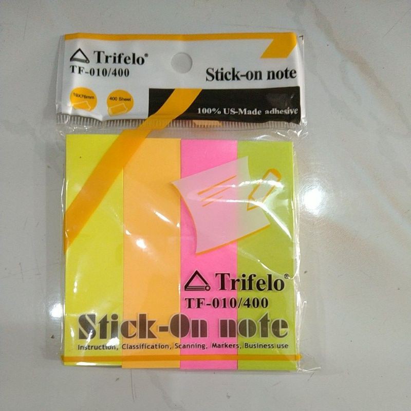 Jual Memo Stick Trifelo TF 010/400 4warna | Shopee Indonesia