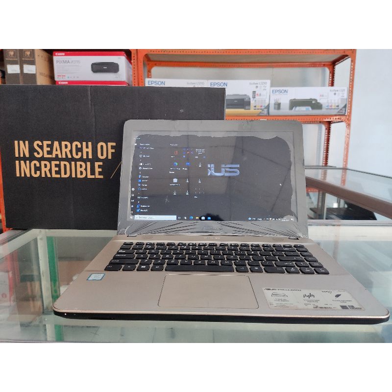 Jual LAPTOP ASUS X441U CORE I3 FULLSET | Shopee Indonesia