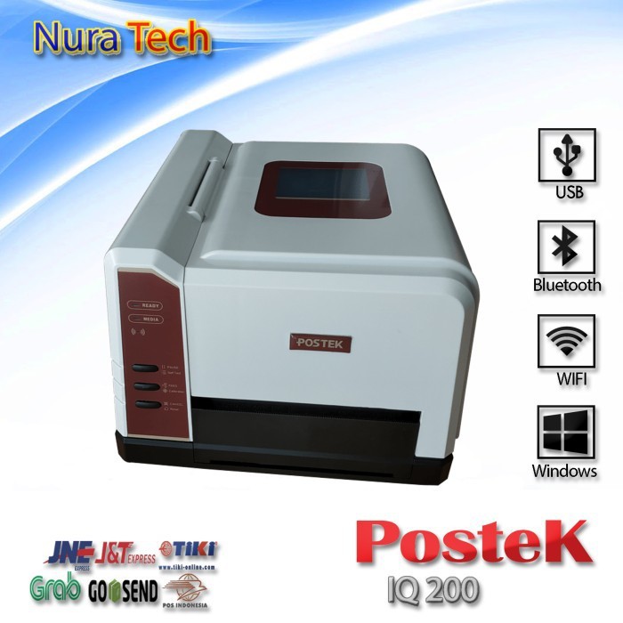 Jual PRINTER BARCODE THERMAL / LABEL POSTEK IQ200 Bluetooth | IQ-200 ...