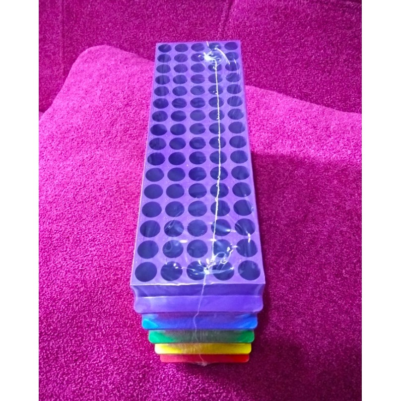 Jual Microtube Rack Microcentrifuge Tube Rack 1.5 ML | Shopee Indonesia