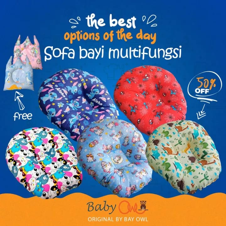 Jual shofa bayi berkualitas kursi bai kekinian empuk dan nyaman kasur ...