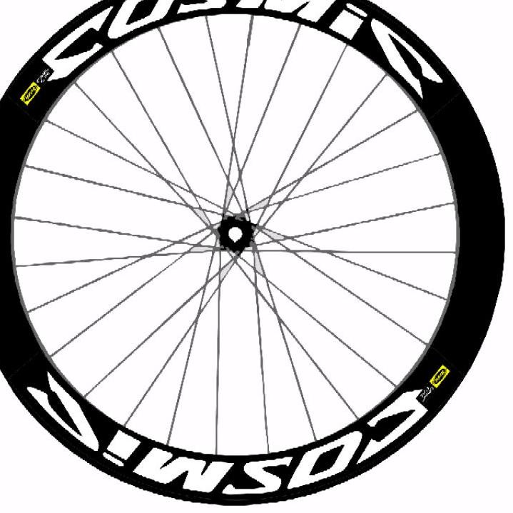 Jual 12.12 Promo Brand stiker decal velg rim mavic cosmic fixie ...