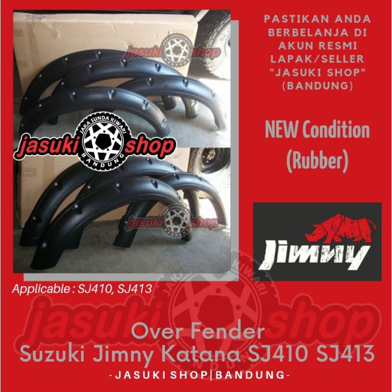 Jual Over Fender Suzuki Jimny Katana Sierra Caribian Samurai SJ410 ...