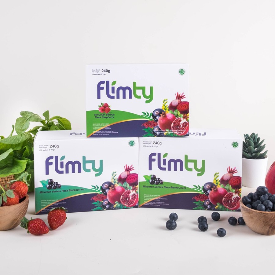 Jual Flimty Fiber | Detox | Antidioksidan Rasa Blackcurrant - 10 box ...