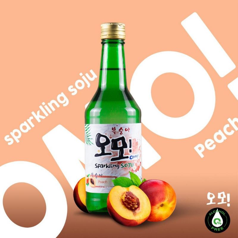 Jual Soju Halal OMO! Sparkling Soju Non Alkohol Alkohol Free | Shopee Indonesia
