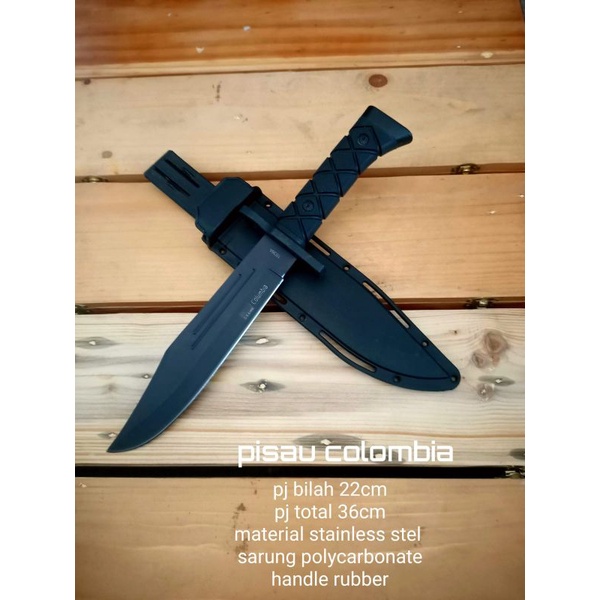 Jual aneka pisau camping survival colombia hunting | Shopee Indonesia