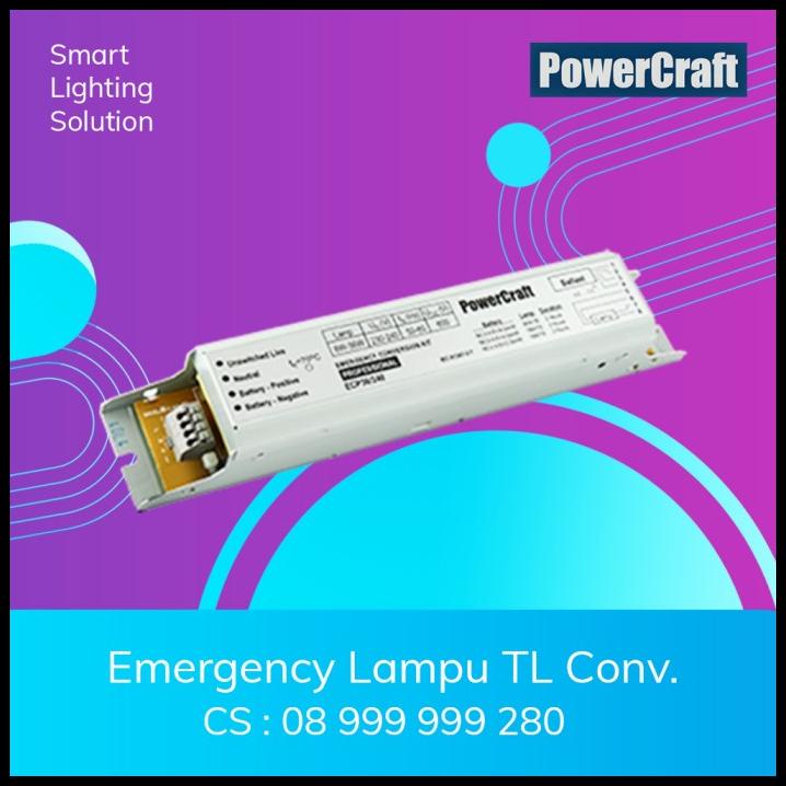 Jual Powercraft,Emergency Lampu Tl Conventional | Shopee Indonesia
