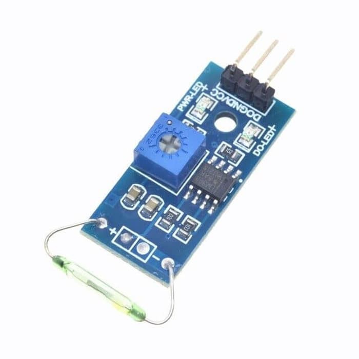 Jual Sensor Magnetic Reed Switch Magnetron Magnet Modul Arduino ...