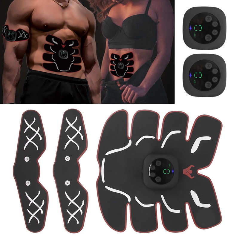 Jual PREORDER Fitness Muscle Patch 6 Mods Portable Abdominal Muscle ...