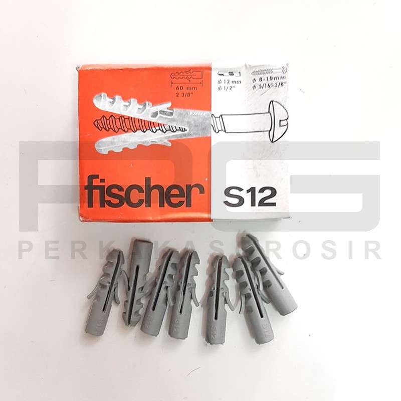 Jual Fisher S-12 Viser Fishcer Skrup Tembok Sekrup Baut | Shopee Indonesia