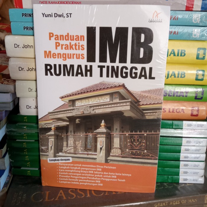 Jual ORI BUKU PANDUAN PRAKTIS MENGURUS IMB RUMAH TINGGAL | Shopee Indonesia