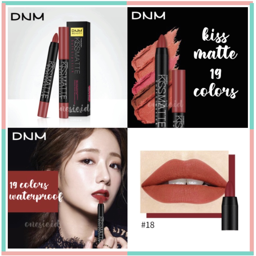 Jual DNM Pensil Lipstik Matte Clay Lipstick Pencil Tahan Lama Long ...